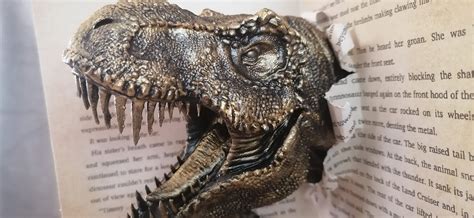Book Nook Shelf Insert Jurassic Park T Rex Book Nook France