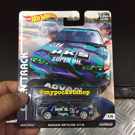 RESERVED Hot Wheels NISSAN SKYLINE GT R R2 HKS 2019 Hotwheels Premium Car Culture OPEN