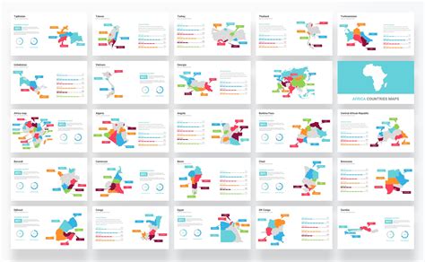 Country Maps PowerPoint Templates Design Cuts