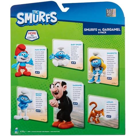 The Smurfs Vs Gargamel 6 Pack
