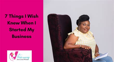 7 things i wish knew when i started my business