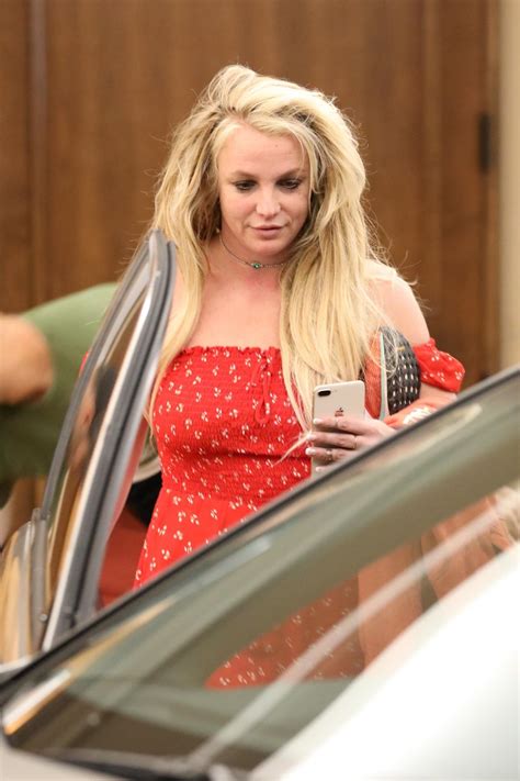 Britney Spears Leaves The Montage Hotel In Beverly Hills 04222019