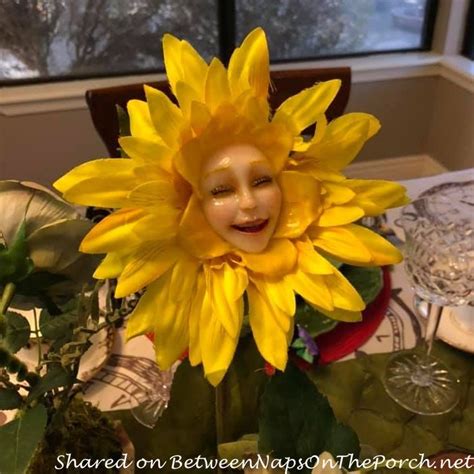 A Whimsical Alice In Wonderland Table Setting Featuring Singing Talking