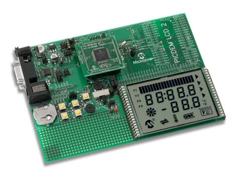 microcontrollers for segmented displays microchip technology