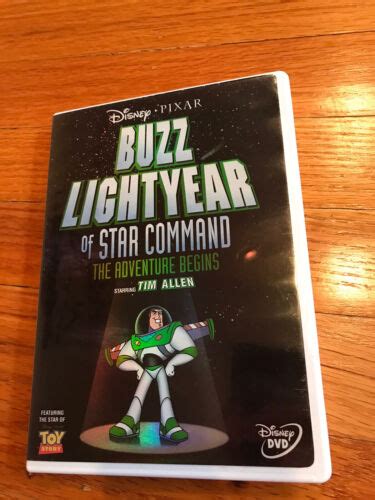 Buzz Lightyear Of Star Command The Adventure Begins DVD 2000 Disney