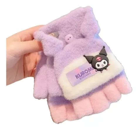 Kuromi Guantes Mitones Sanrio Hello Kitty Cinamoroll Niña Cuotas Sin