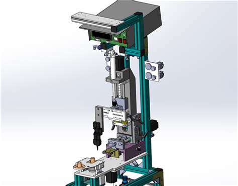 全自动涂胶机3d模型下载三维模型solidworks模型 制造云 产品模型