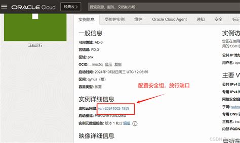 oracle云主机申请和使用教程 从注册到ssh连接的全过程 oracle vps csdn博客
