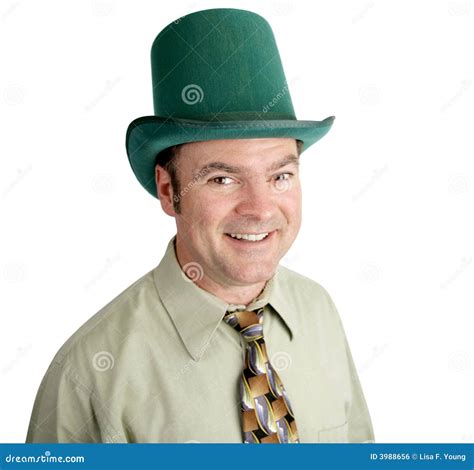 Handsome Irish Man stock photo. Image of celtic, green - 3988656