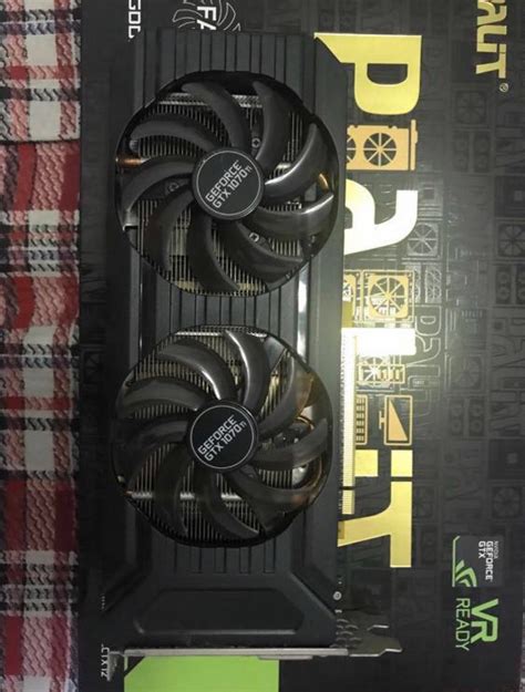 Graphic Card Palit GTX1070TI, Computers & Tech, Parts & Accessories ...