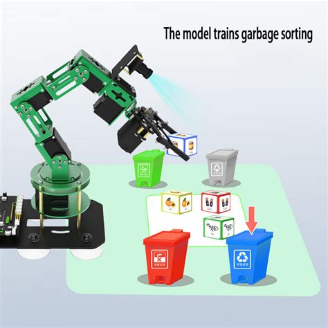 Jetson Nano Robotic Arm Artificial Intelligence Visual Recognition Ros