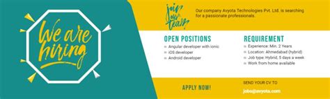 Avyota Technologies Private Limited On Linkedin Wearehiring