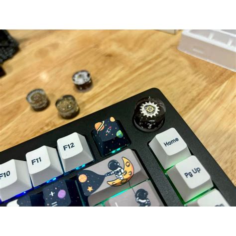 Núm Xoay Cho Bàn Phím Cơ Bằng Resin Cho Bàn Phím M1w M1wsp Moongeek Và