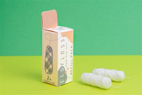 Vegan Eco Friendly Floss Refill 2 Pack Ecoroots