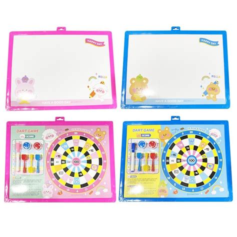 어린이칠판 양면 다트 화이트보드세트 헬로마켓