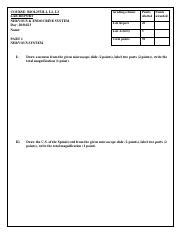 Understanding Nervous And Endocrine Systems Lab Report Analysis Course Hero