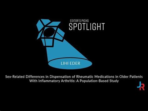 The Journal Of Rheumatology On Linkedin Editors Picks Spotlight Sex Related Differences In