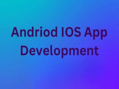 Custom Ios And Android Mobile App Development Using Flutter React