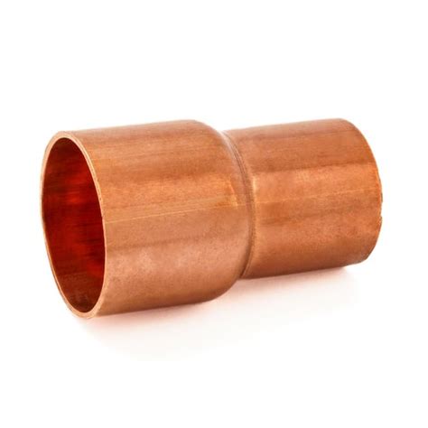 Everbilt 1 14 In X 1 In Copper Pressure Cup X Cup Reducing Coupling