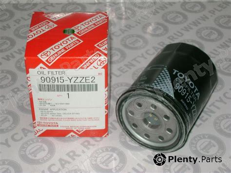 Genuine TOYOTA part 90915-YZZE2 (90915YZZE2) Oil Filter - Plenty.Parts