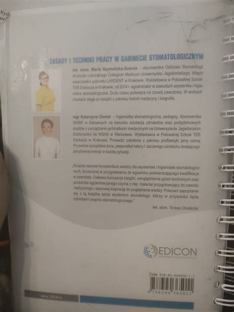 Zasady I Techniki Pracy W Gabinecie Stomatologiczn Jankowice Kup