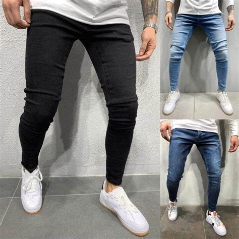 Skin เพาะกายกระเป๋าลำลองกางเกงฟิเนตกีฬาความยาว Mens กางเกงสำหรับผู้ชาย