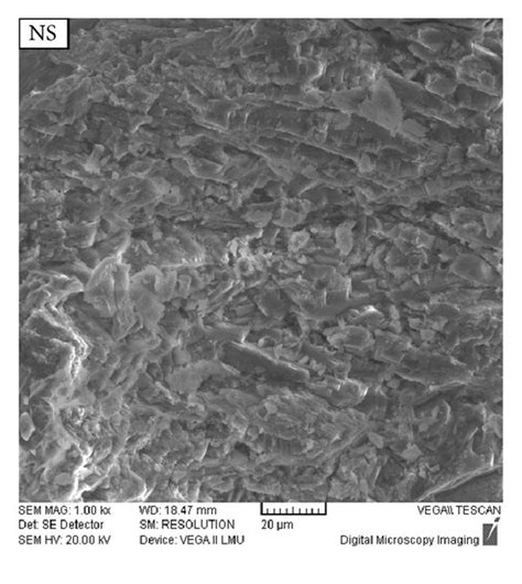 Sem Graphics Of Natural And Saturated Sandstones Download Scientific Diagram