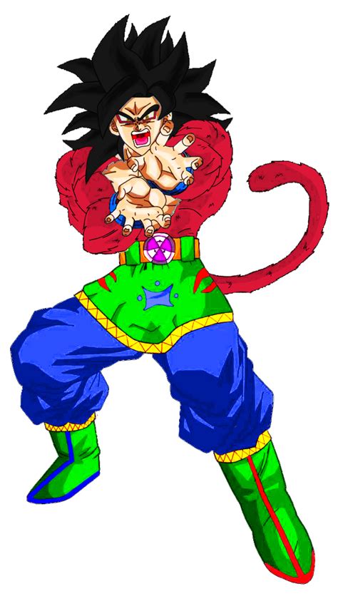 Goku Af Ssj4 By Kevinmystic On Deviantart