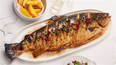 ORANGE AND MAPLE GLAZED WHOLE ROASTED SALMON - Tassal FoodService