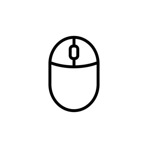 Premium Vector Computer Mouse Icon Vector Design Template