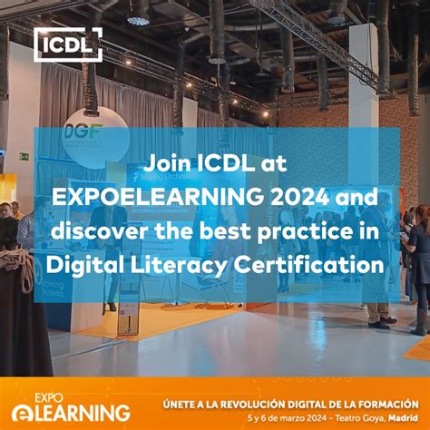 Icdl Europe On Linkedin Expoelearning24 Digitalliteracy Lifelonglearning Icdlfoundation