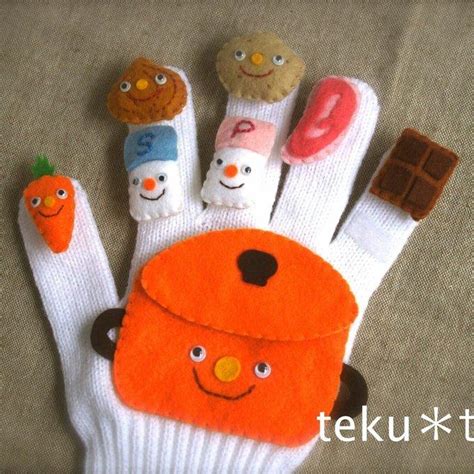 手袋シアターカレーライスのうた Teku＊toko （テクトコ） Minne 国内最大級のハンドメイド・手作り通販サイト