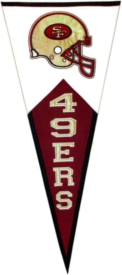 San Francisco 49ers Classic Vintage Pennant 17x405 In