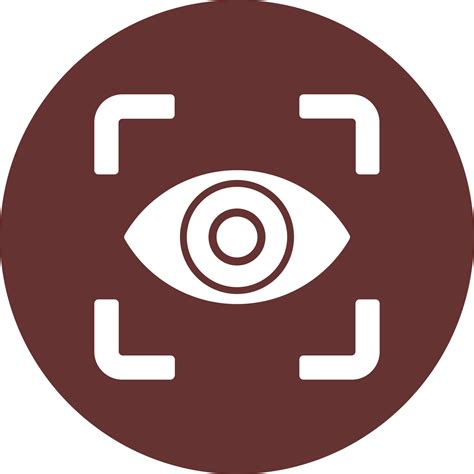 Eye Scanner Vector Icon 15226327 Vector Art At Vecteezy