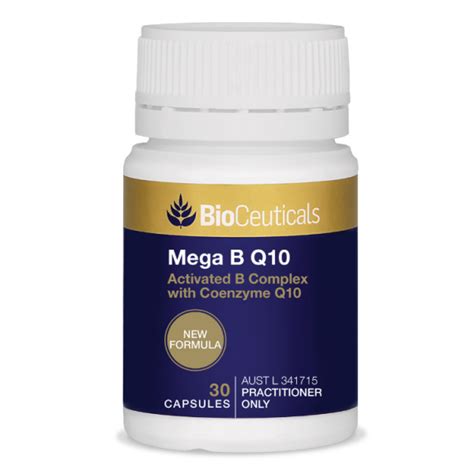 Bioceuticals Mega B Q10 Capsules 30 My Compounding Pharmacy