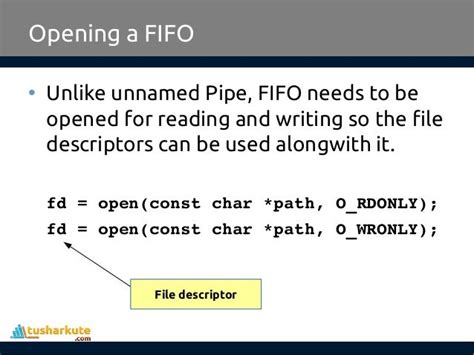 Implementation Of Fifo In Linux