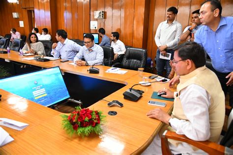 मुख्यमंत्री ने किया मुख्यमंत्री पत्रों के ऑनलाईन पोर्टल का शुभारंभ
