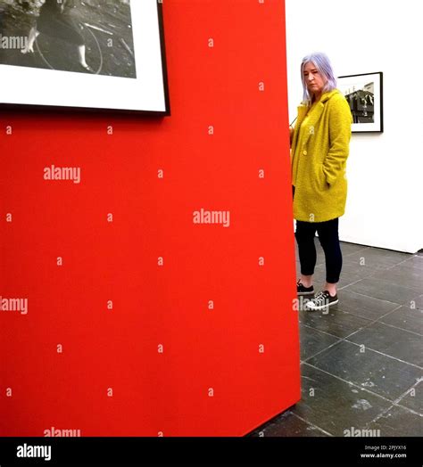 Gateshead Tyne And Wear England Uk Baltic Centre For Contemporary Art Visitor To A