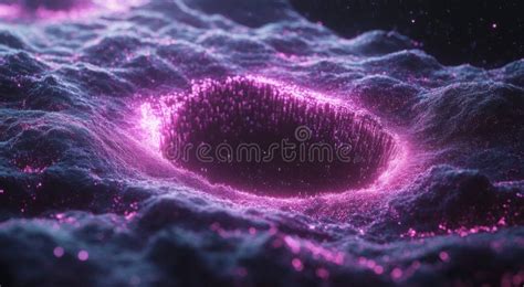 Glowing Connections And Intricate Streams Of Data Form A Complex Abstract Network That