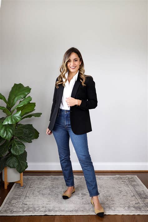 Casual Black Blazer For Women