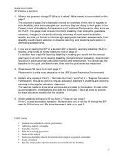 Understanding IEP Pages Purpose Content And Implementation Course Hero