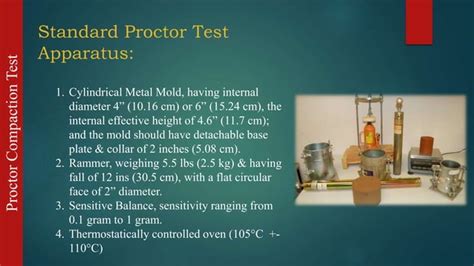 Proctor Compaction Test Pptx Standardized Testing Educational Assessment