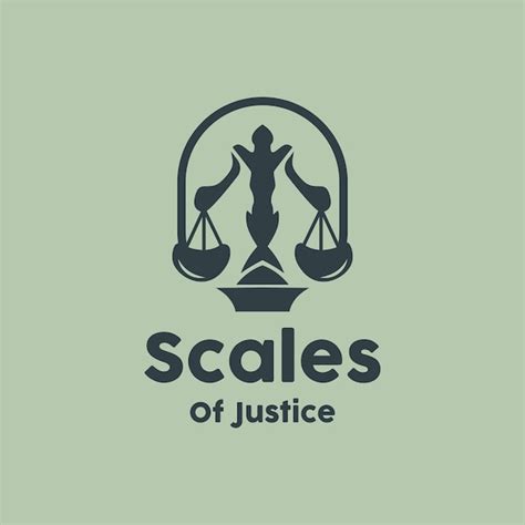 Escalas da lei logo escalas da justiça vector design de linha simples ícone símbolo ilustração