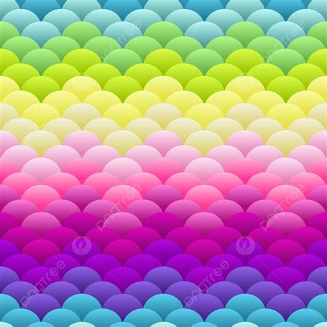 Neon Rainbow Light Blobs Enhanced Seamless Vector Background Vector