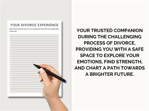 Divorce Therapy Workbook Coping With Divorce For Adults Breakup