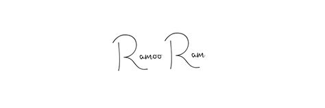 72 Ramoo Ram Name Signature Style Ideas Good Esign
