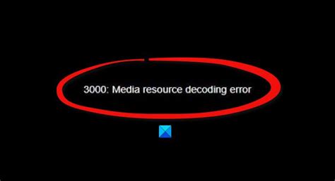 How To Fix Twitch Error 3000 Media Resource Decoding Error