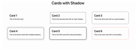 Box Shadow Examples At Victoria Jenkins Blog