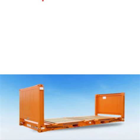 40 Feet Flat Track Container At ₹ 335000 Piece Shipping Container In Mumbai Id 2856520911191