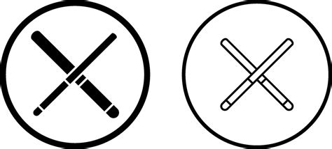 Pool Cue Vector Icon 42024755 Vector Art At Vecteezy